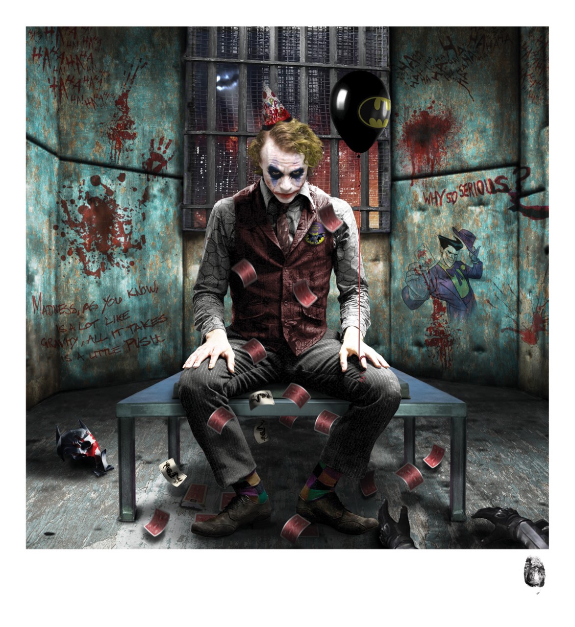 Birthday Wish Joker By Rob Bishop M P Gallery Free UK Delivery