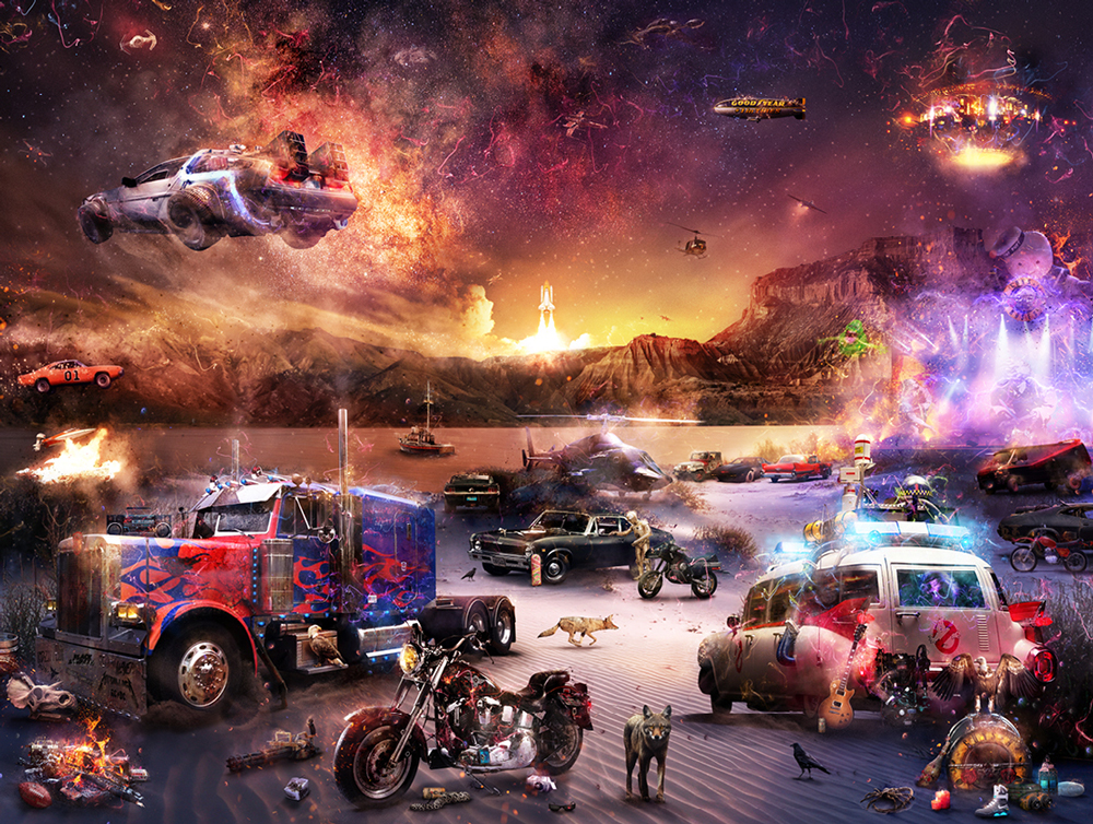 Petrolheads - Pedal to the Metal - Standard Limited Edition by Mark Davies